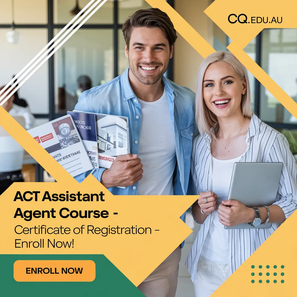 ACT Assistant Agent Course – Certificate Of Registration - CQ Real ...