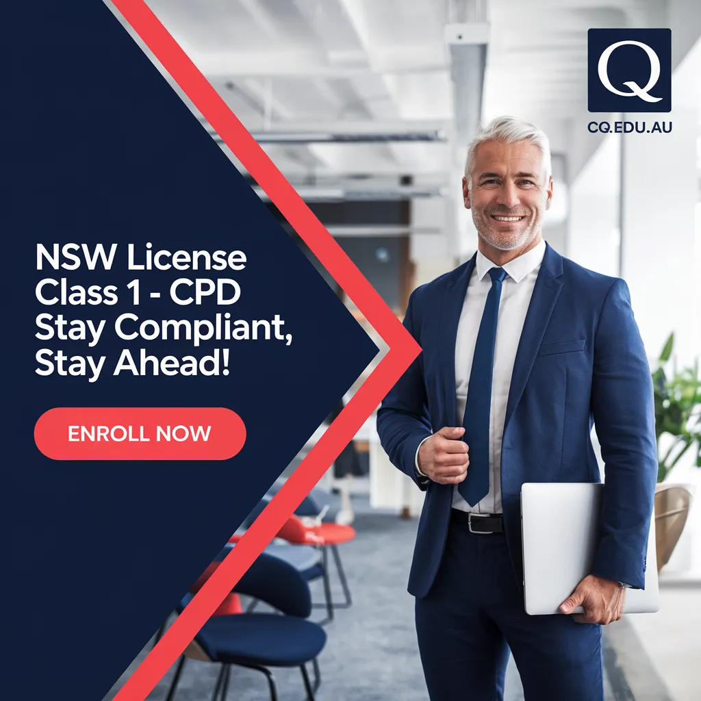 NSW License Class 1 – CPD - CQ Real Estate Training